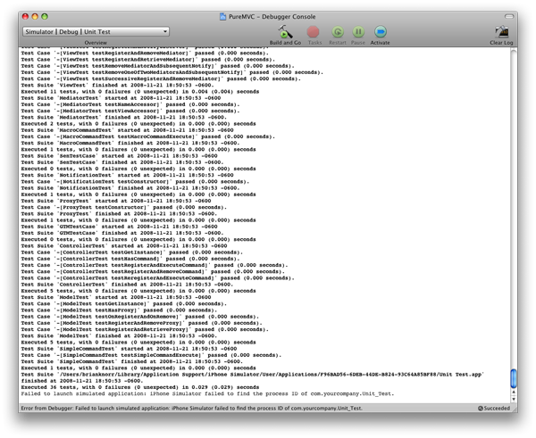 Github Puremvcpuremvc Objectivec Standard Unittests Puremvc Standard Framework Unit Tests